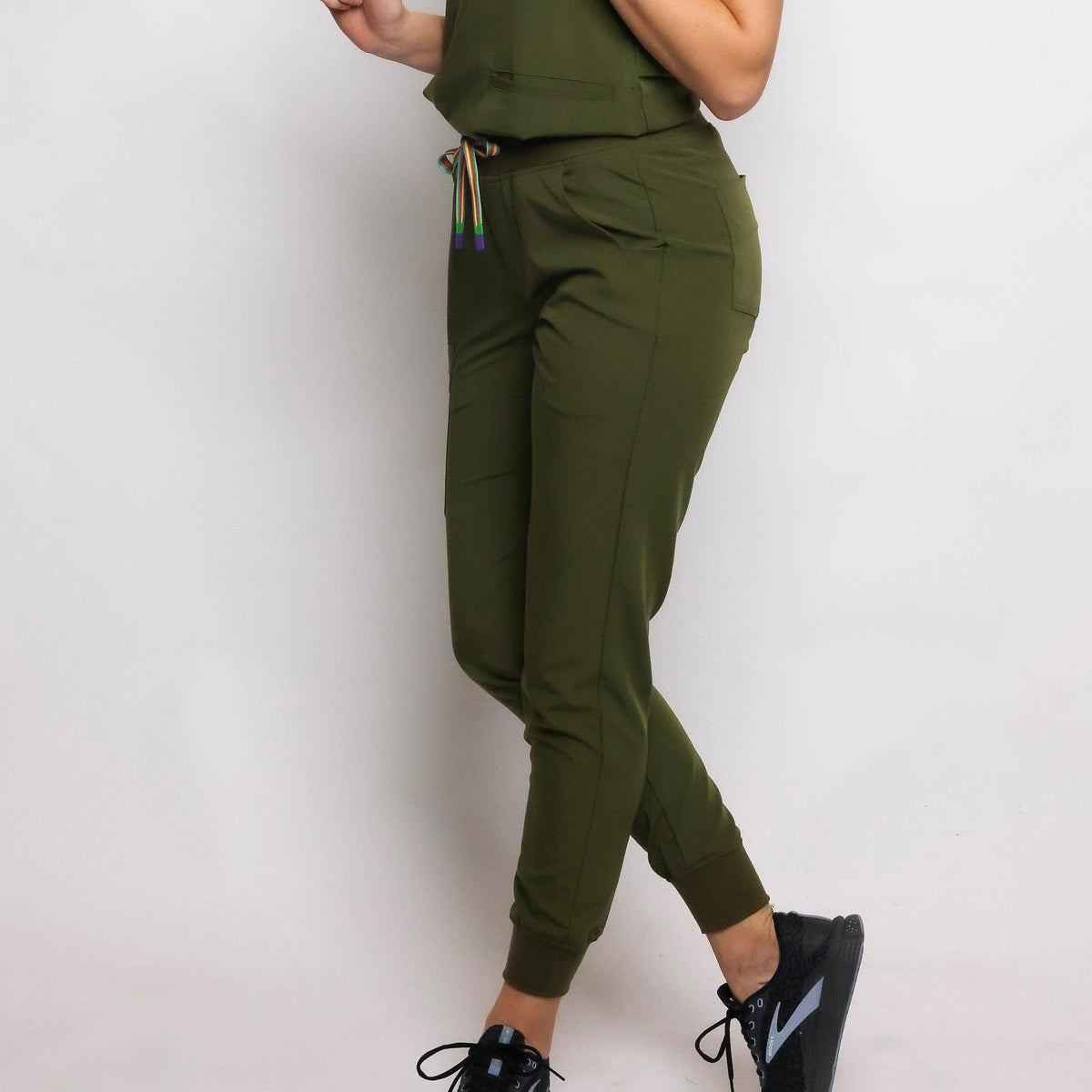 Classic Scrub Pants OLIVE GREEN | sigmascrubs.com